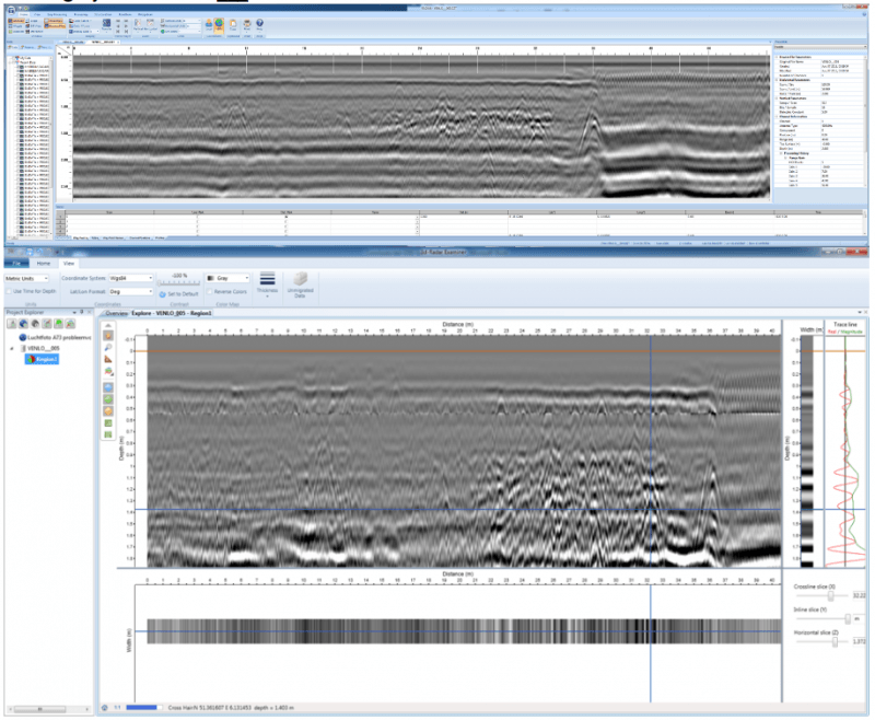 GSSI to 3DRE GPR data format conversion | Nesto R&D